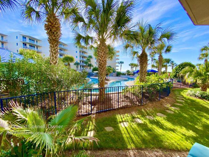 Waterscape B106, Ground level, beachfront condo rental in Fort Walton ...